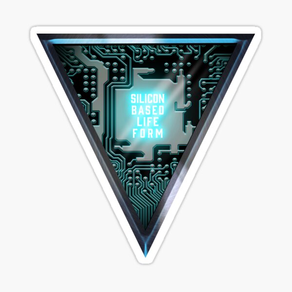 "Silicon based life form" Sticker for Sale by NEURONET | Redbubble