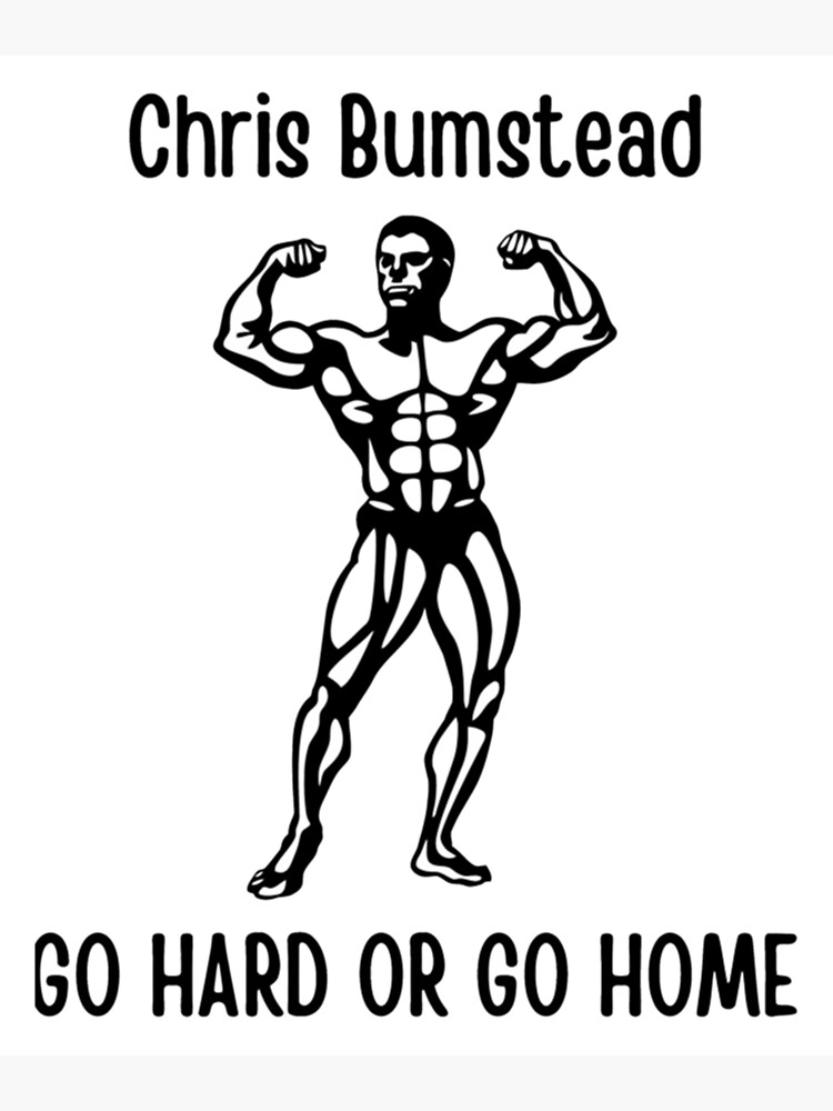 Poster « Chris Bumstead - CBUM », par RussGreener88 | Redbubble