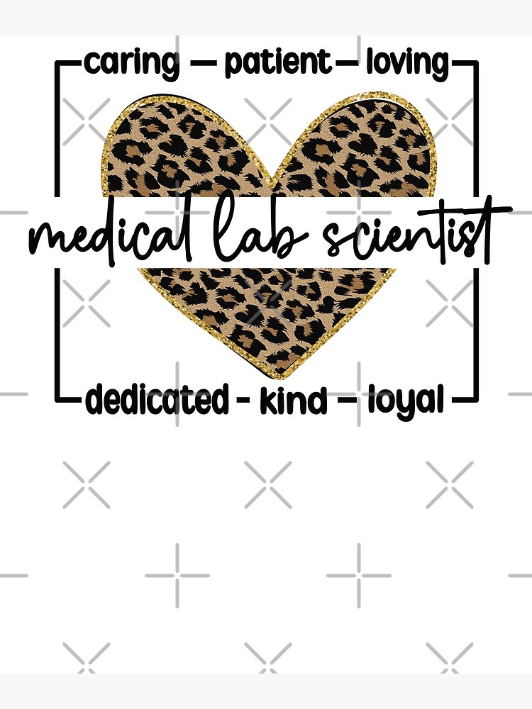 Medical Lab Scientist Medical Laboratory Science Premium Matte Vertical ...
