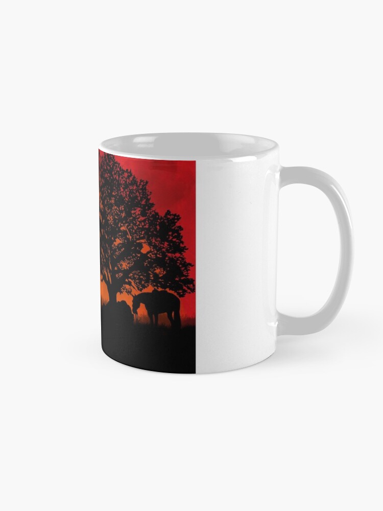 "Arthur’s Sunset | Cowboy | RDR2 Inspired " Coffee Mug for Sale by ...
