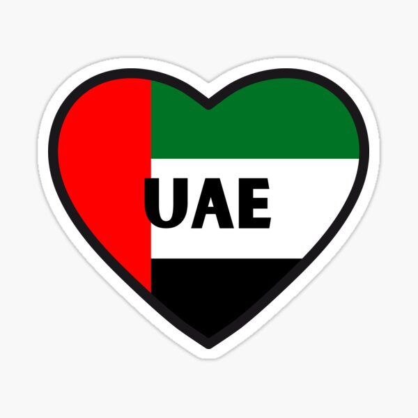 "UAE Flag National day" Sticker for Sale by garhoud | Redbubble