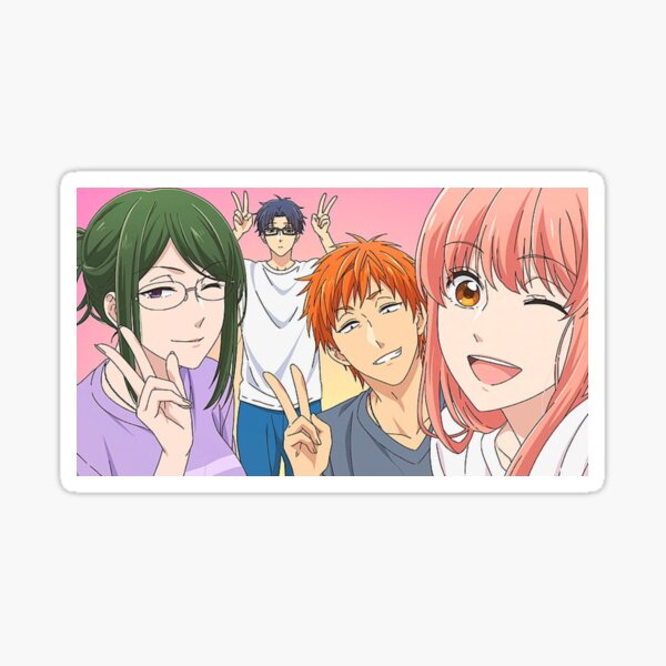 "Wotakoi" Sticker for Sale by Emorg19 | Redbubble