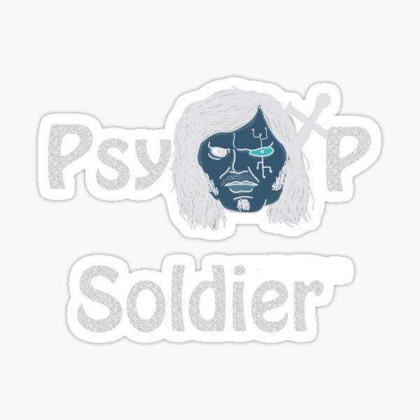 "Psyop Soldier Inverted" Sticker for Sale by nagolbud | Redbubble