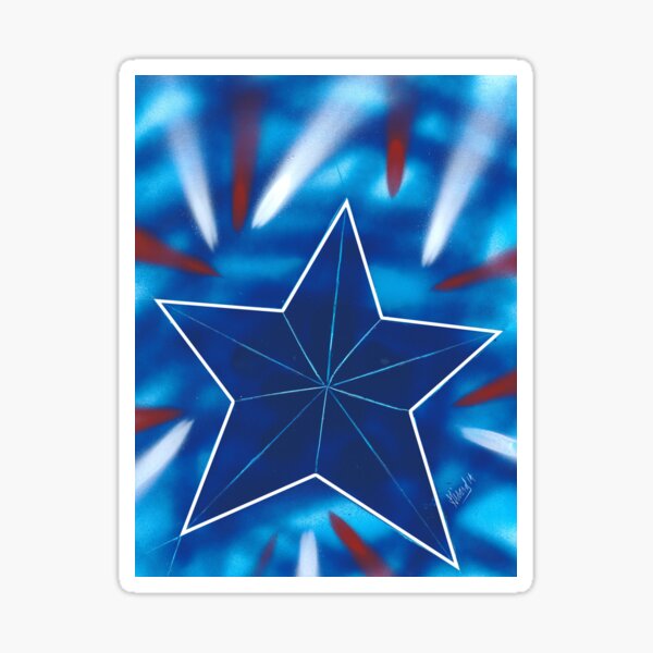 "Falling Star" Sticker for Sale by Jaz-Do | Redbubble
