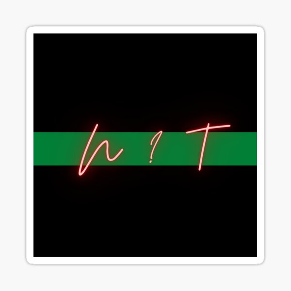 "N?T" Sticker by LeeProject | Redbubble