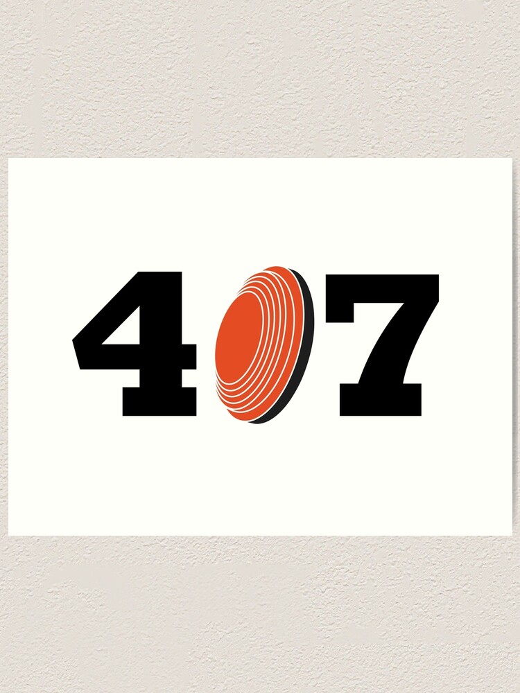 "407 Florida Clay Target Logo" Art Print by CrushLife | Redbubble