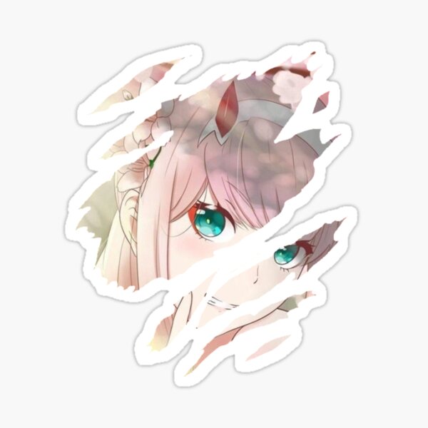 "Zero Two| Perfect Gift" Sticker for Sale by walkerwillss | Redbubble