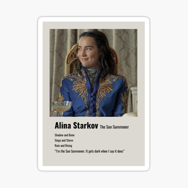 "Alina Starkov Poster " Sticker for Sale by hhannah333 | Redbubble