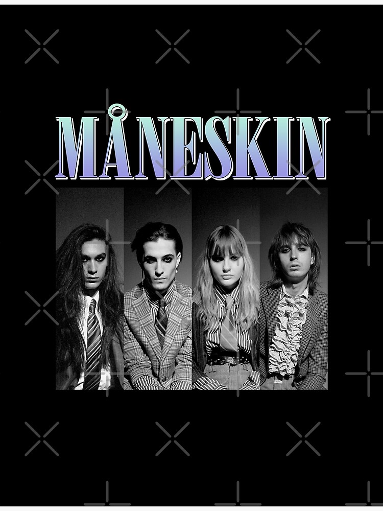 "MANESKIN Måneskin merchandising" Art Print by lacato | Redbubble