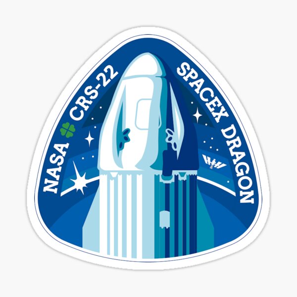"CRS 22 Logo" Sticker for Sale by Spacestuffplus | Redbubble