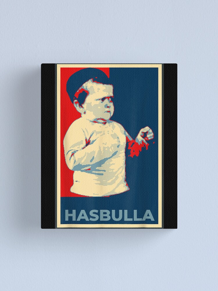 Impression sur toile « Team MMA Hasbulla Fight Meme - Drôle de sourire ...