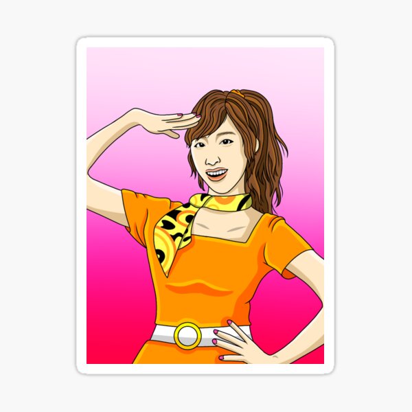 Tiffany Girls Generation Sticker For Sale By Skuzzi Art Redbubble