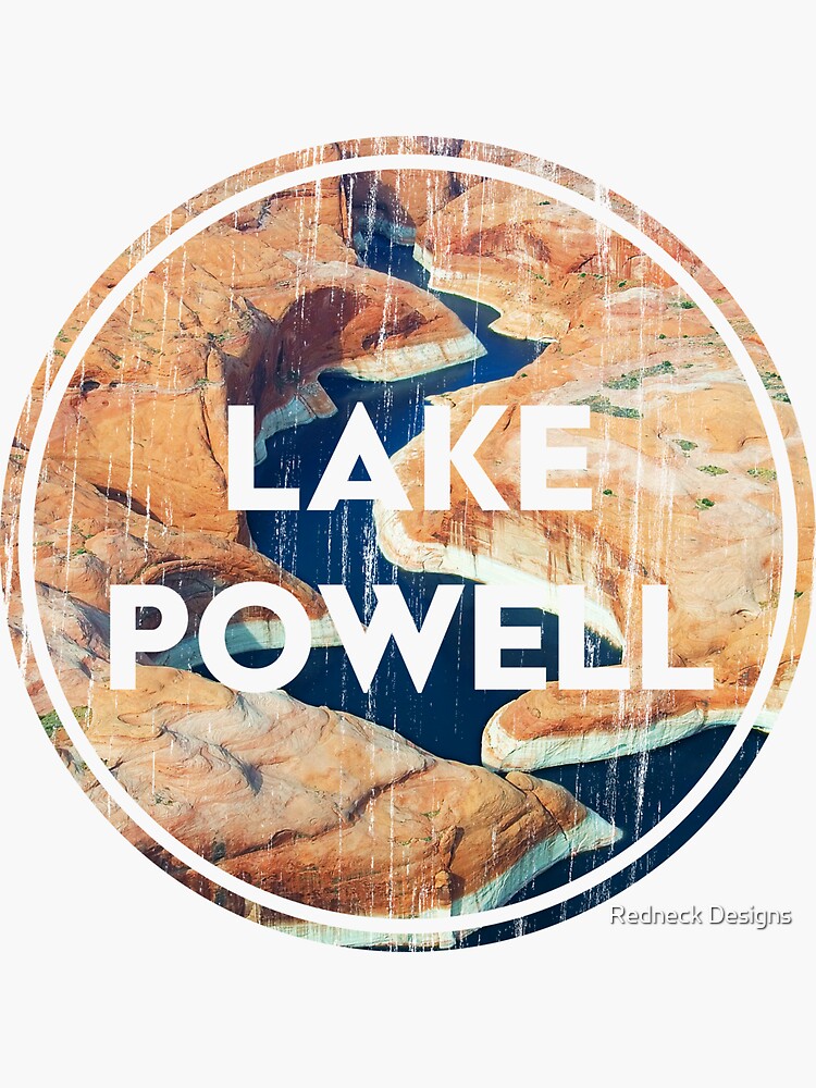 "Rugged Lake Powell" Sticker for Sale by chrishopper47 | Redbubble
