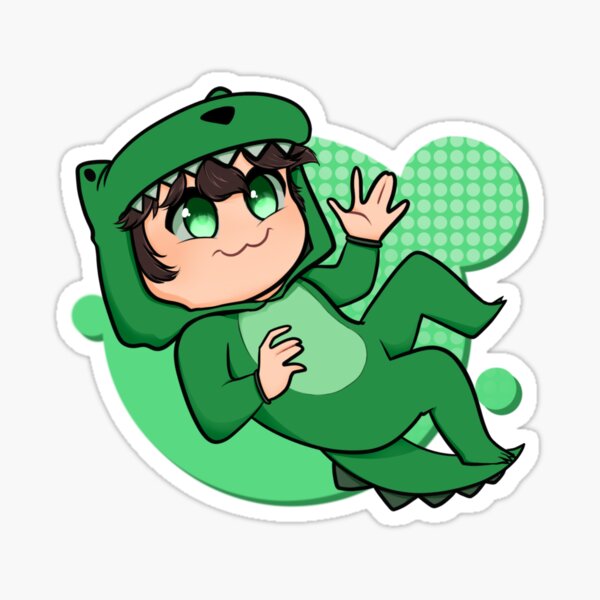 "Bubbly Chompa" Sticker by Lightboxgnome | Redbubble