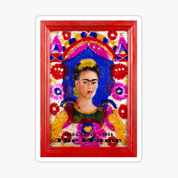 "Frida Kahlo The Frame 1938 , artist, feminist, painter, Frida Kahlo ...