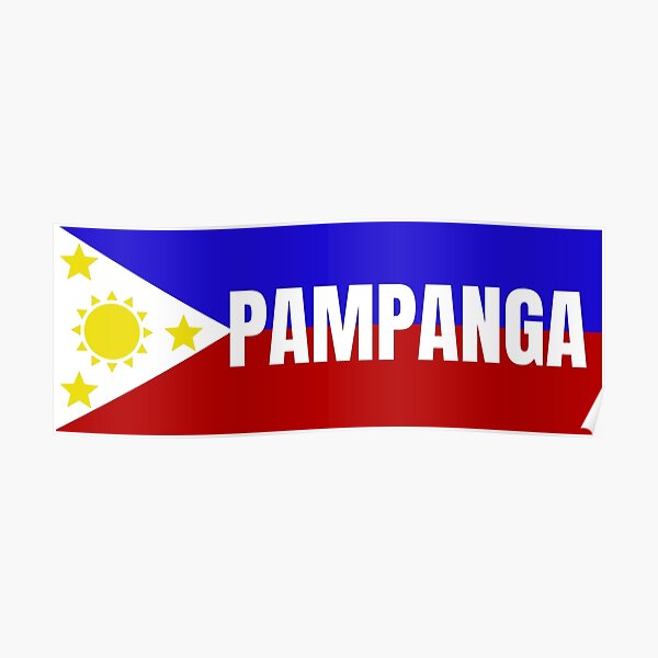"Province of Pampanga in the Philippines Flag" Poster for Sale by ...