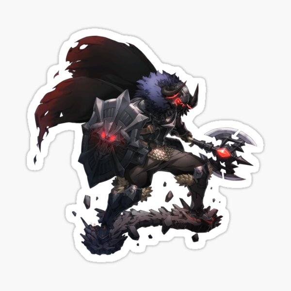 "Epic Seven Dark Corvus" Sticker for Sale by StellaTrove | Redbubble