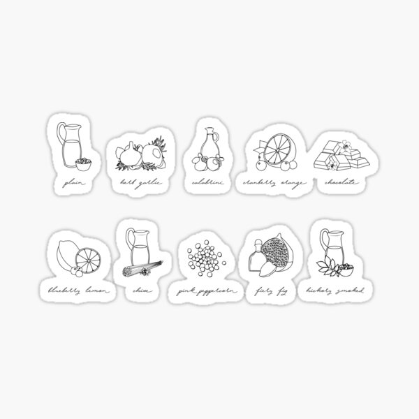 "GGC Flavors" Sticker for Sale by ggcatwpi | Redbubble