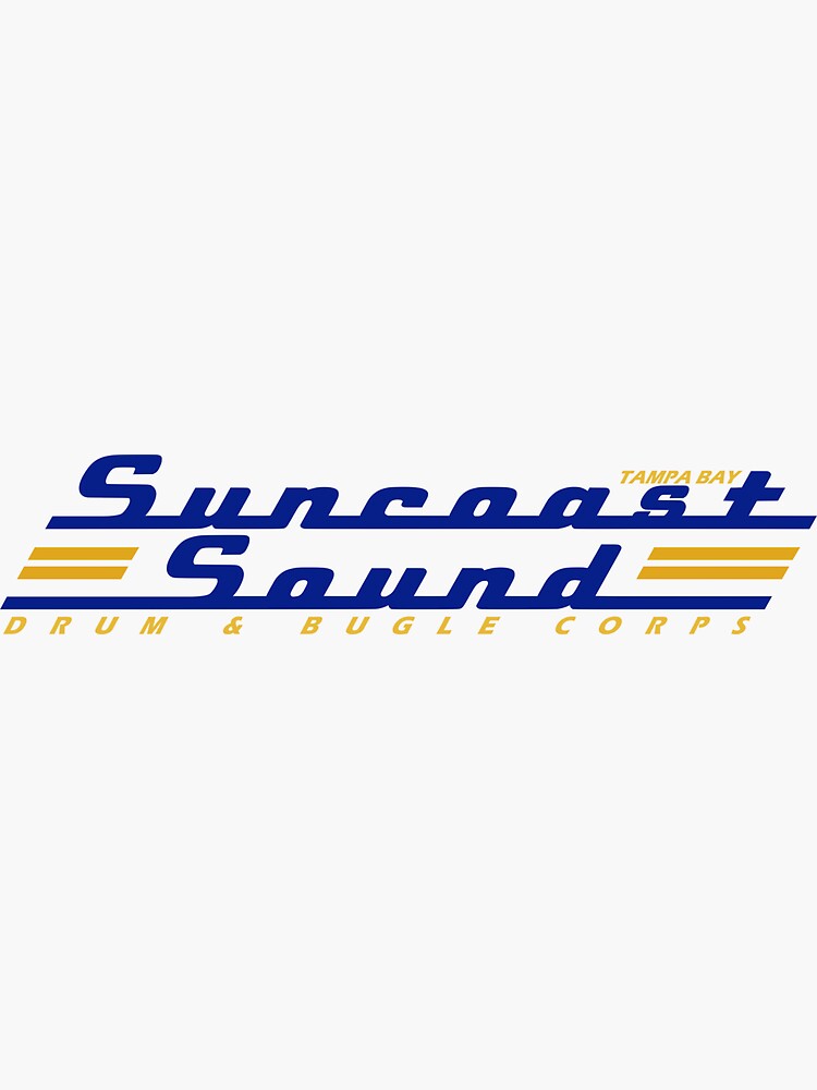 "Suncoast Sound DBC" Sticker by IntermissionDBC | Redbubble