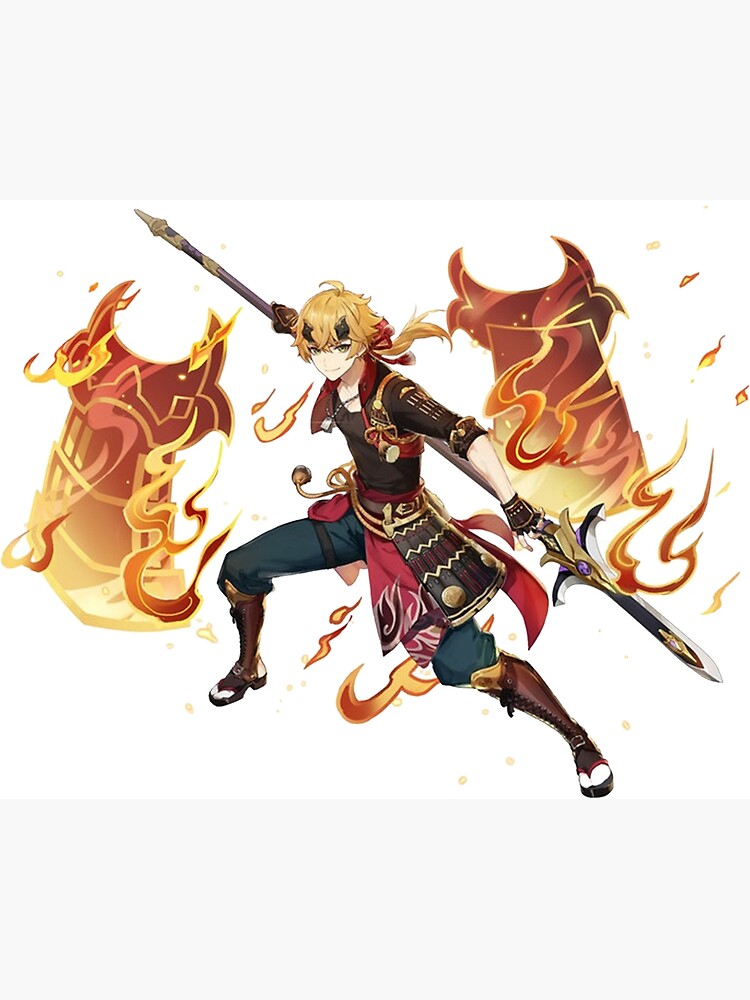 "tohma icons genshin impact" Poster for Sale by Animecomic | Redbubble