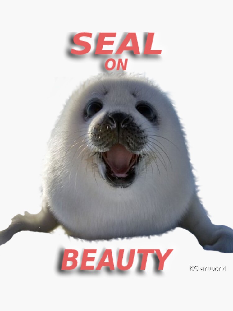 "SEAL" Sticker by K9-artworld | Redbubble