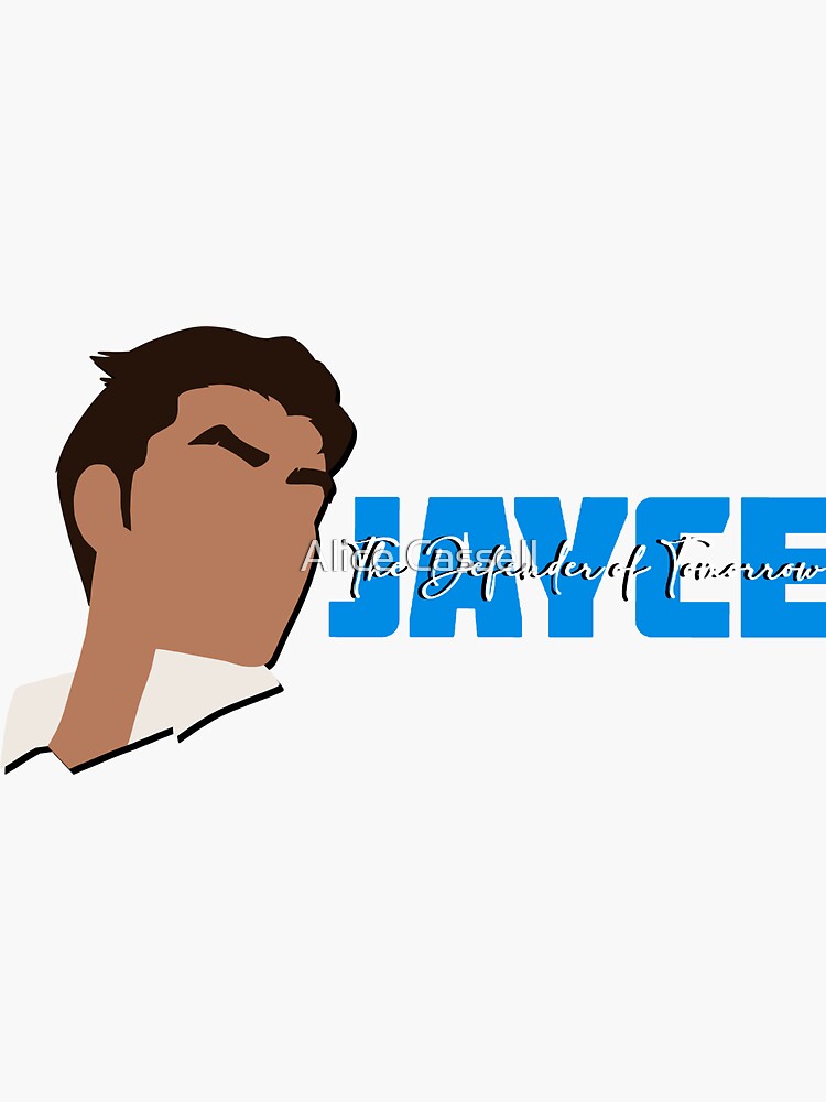"Jayce The Defender of Tomorrow Minimalist Style" Sticker by bkr-art ...