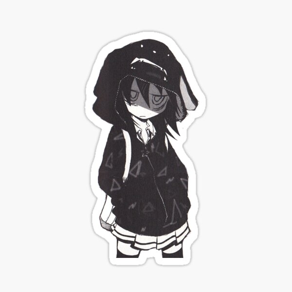 "Watamote wallpapers tomoko manga" Sticker for Sale by Animecomic ...