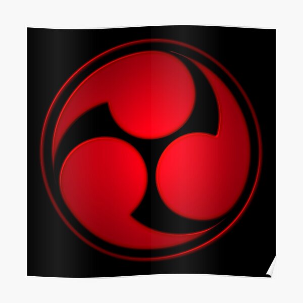 "Mitsu Tomoe - Japan - Shinto Trinity Symbol - Triskele" Poster by ...