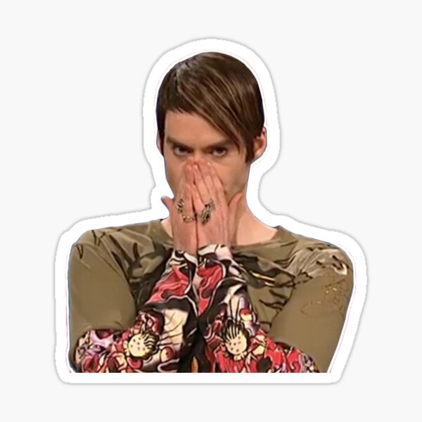 "stefon" Sticker for Sale by FuzzyDinosaur04 | Redbubble
