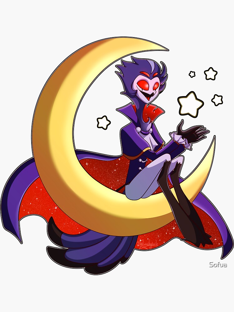 "Helluva Boss - Stolas " Sticker for Sale by Sofua | Redbubble