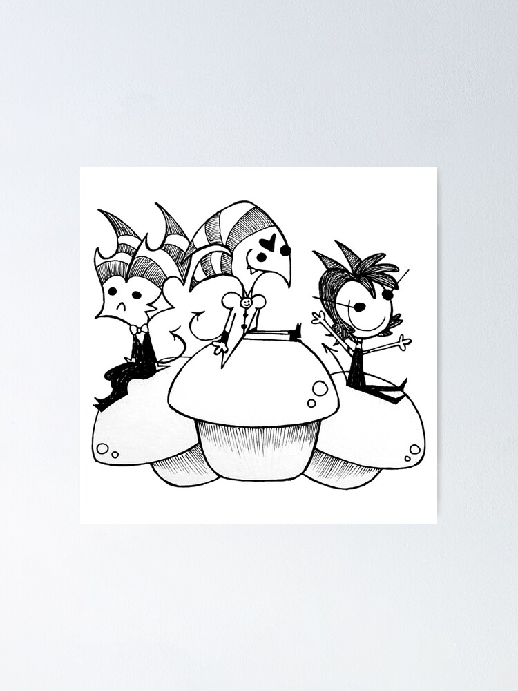 "IMP Stools - Helluva Boss" Poster for Sale by Leaf0725 | Redbubble