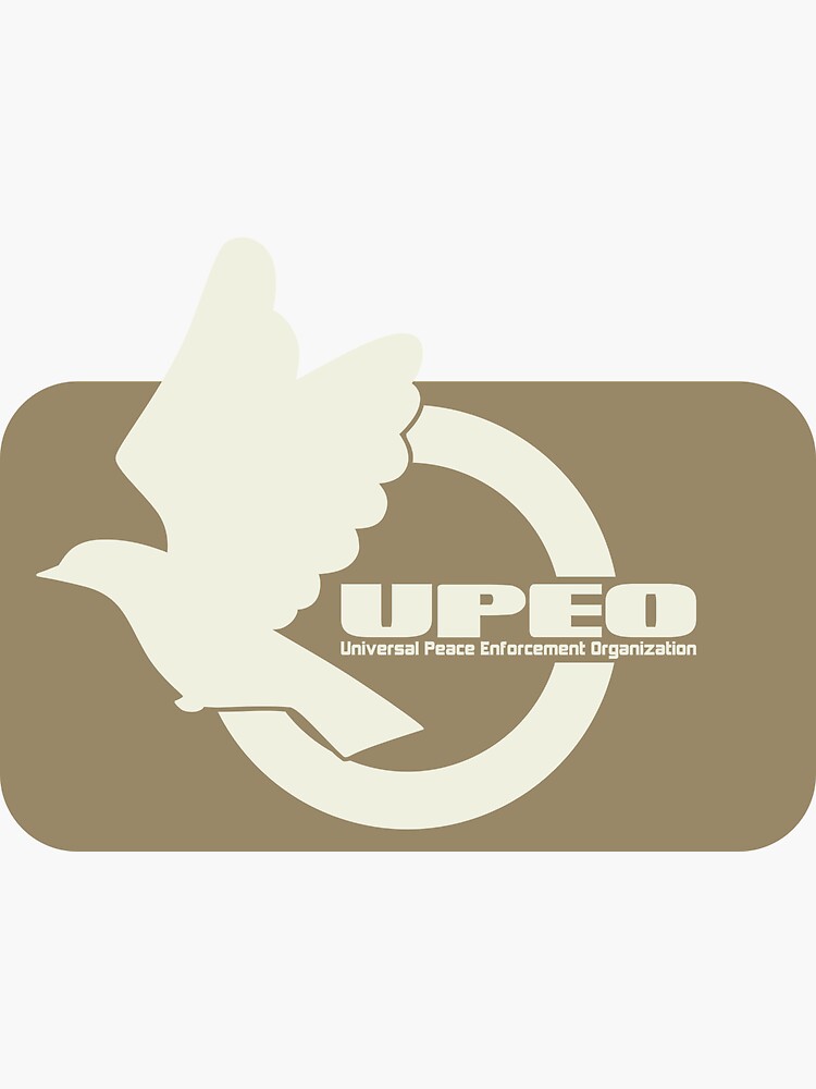 "UPEO logo" Sticker by jaelpark | Redbubble