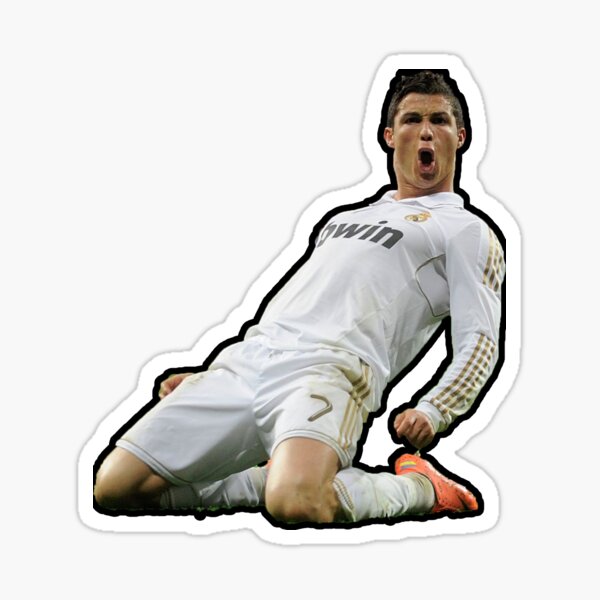 "Cristiano Ronaldo" Sticker by Darcade6 | Redbubble