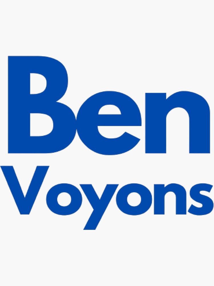 "Ben Voyons" Sticker for Sale by NxtLvlDsgns | Redbubble