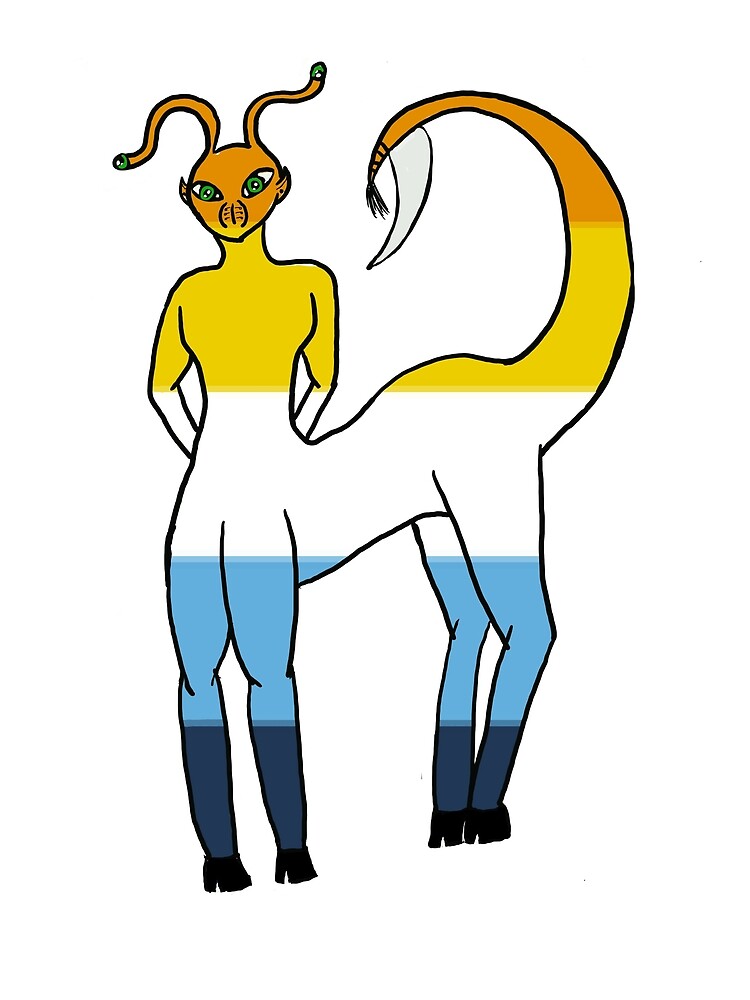 "Aeroace Andalite Pride Flag" Poster for Sale by traycon3 | Redbubble