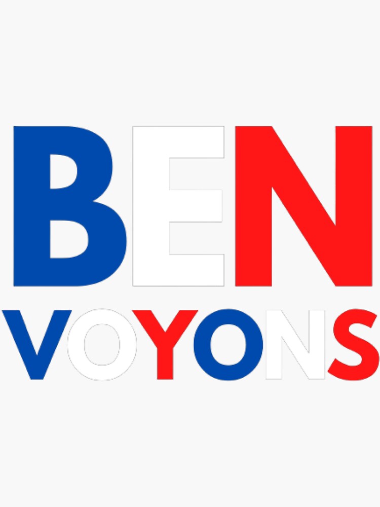 "Ben Voyons" Sticker by NxtLvlDsgns | Redbubble
