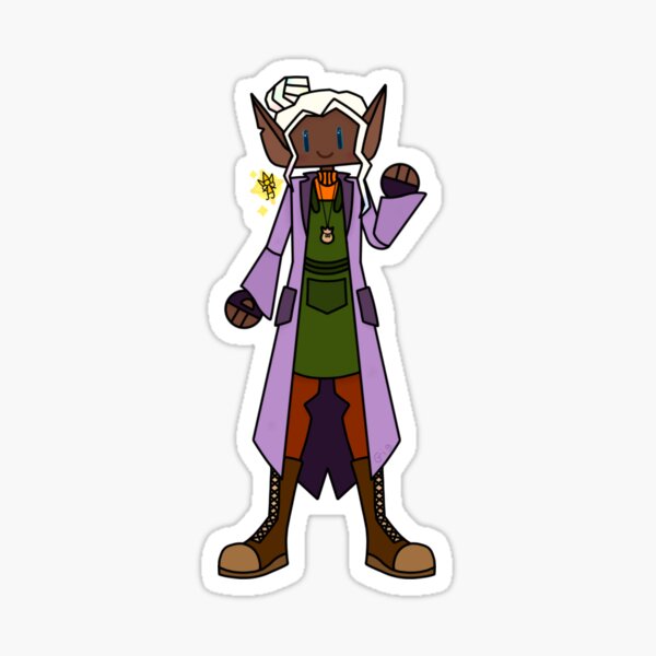 "Zirk Vervain" Sticker for Sale by GiraffenGoggles | Redbubble