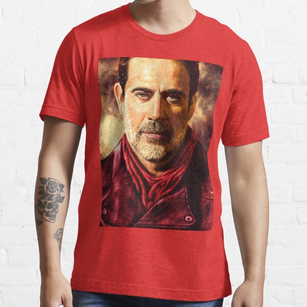"Negan" T-shirt for Sale by p1xer | Redbubble | fan art t-shirts ...