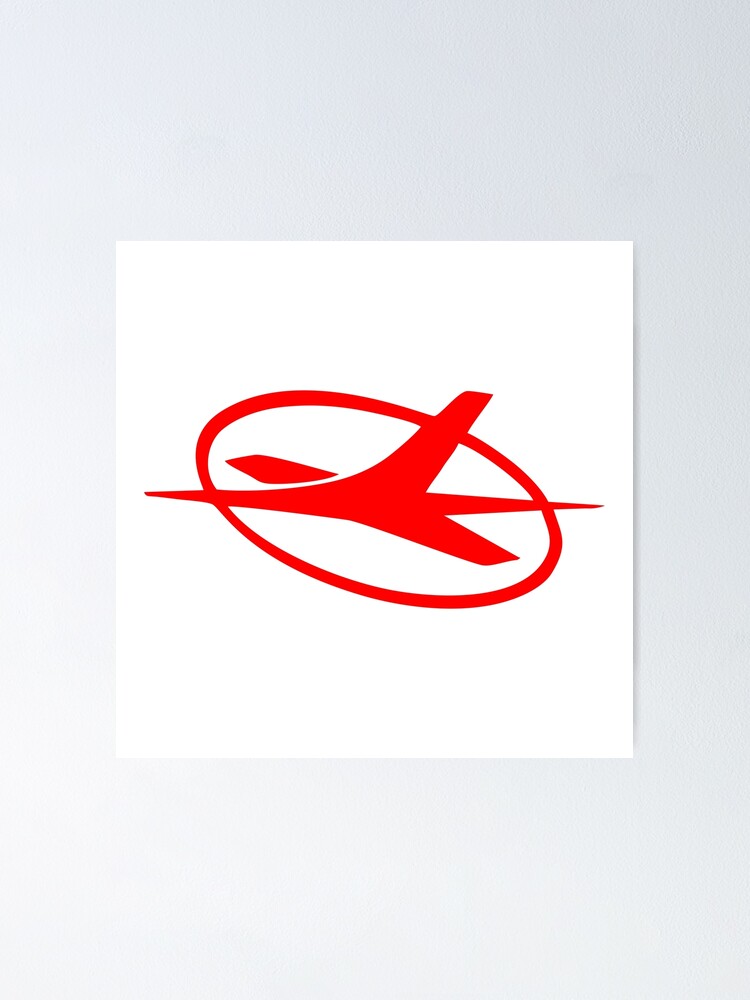 "BEST SELLER - Interflug Airlines logo Merchandise" Poster for Sale by ...
