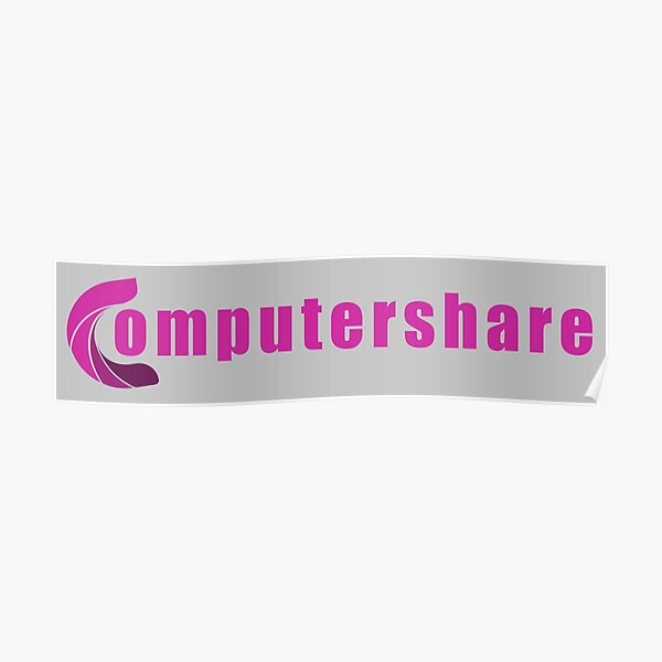 "Computershare Logo Cap " Poster for Sale by Fuadpro | Redbubble
