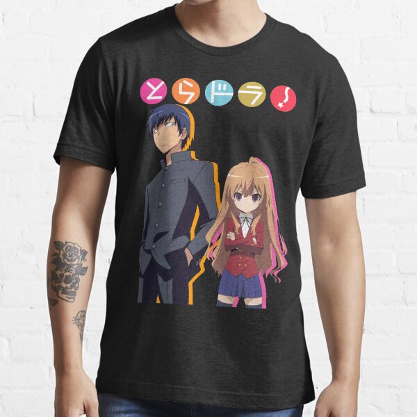 "Toradora! Tiger X Dragon - Japanese Version Sticker" T-shirt for Sale ...