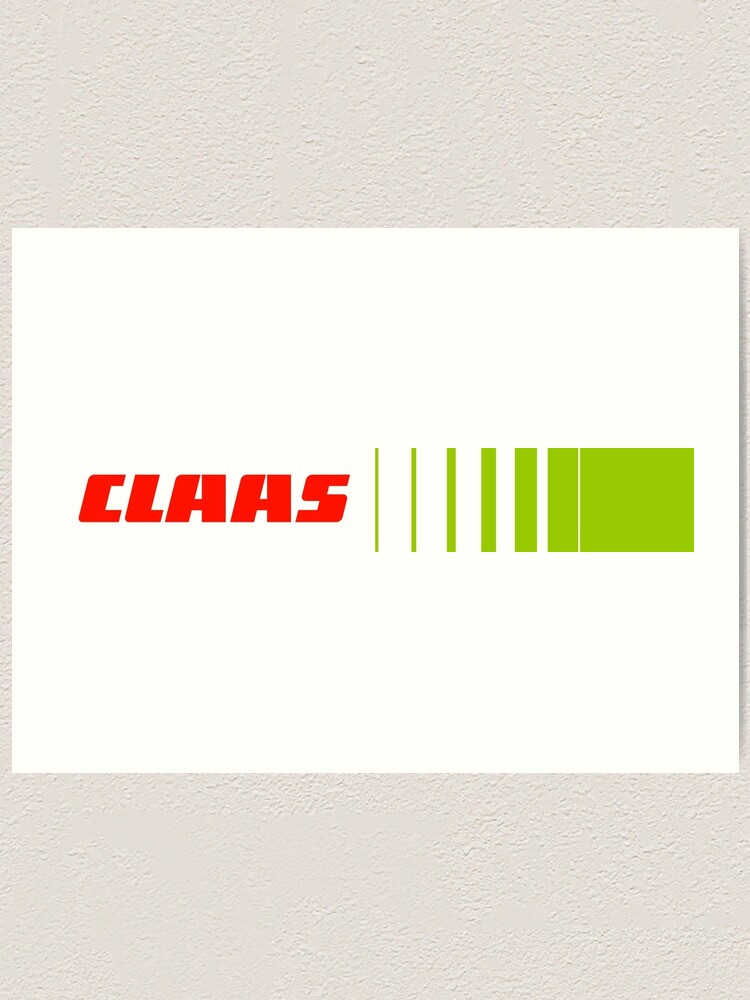 "TRACTOR - "CLAAS-ST" LOGO" Art Print for Sale by DustinMacias501 ...