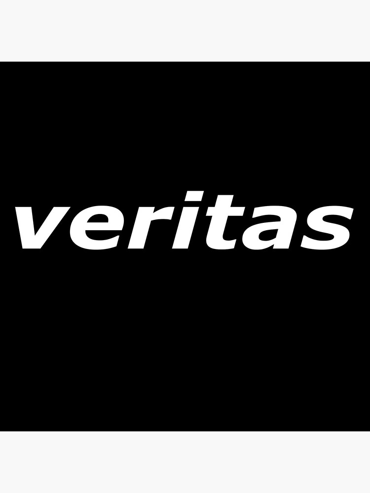 "VERITAS logo" Poster by Austraya | Redbubble