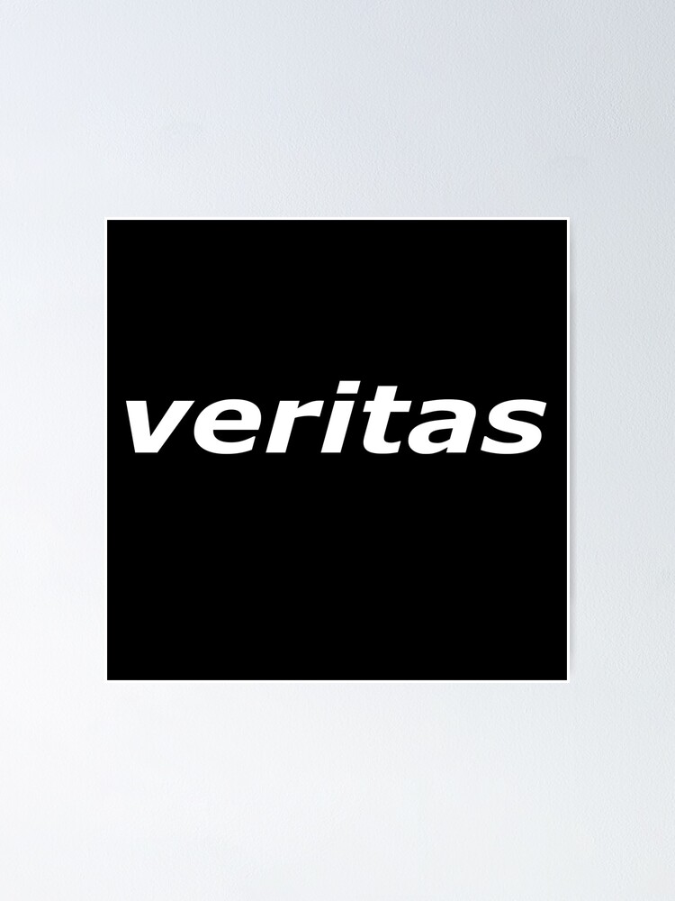 "VERITAS logo" Poster by Austraya | Redbubble