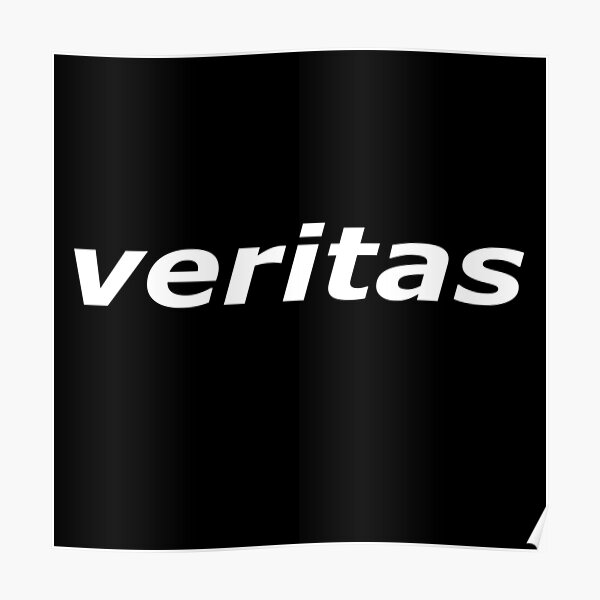 "VERITAS logo" Poster by Austraya | Redbubble