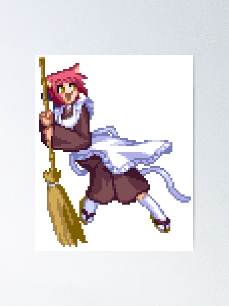 "Kohaku Cat" Poster for Sale by kohakusan | Redbubble