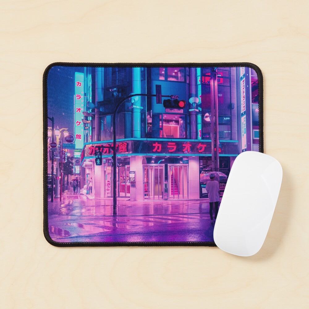 "Neon Nostalgia" Mouse Pad for Sale by HimanshiShah | Redbubble