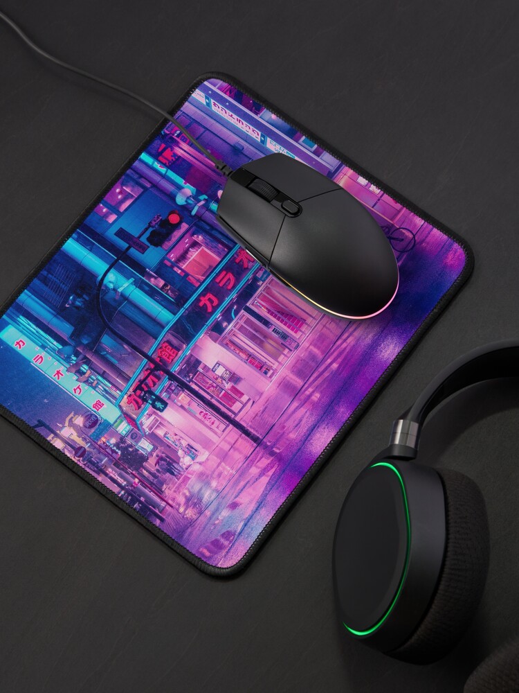 "Neon Nostalgia" Mouse Pad for Sale by HimanshiShah | Redbubble