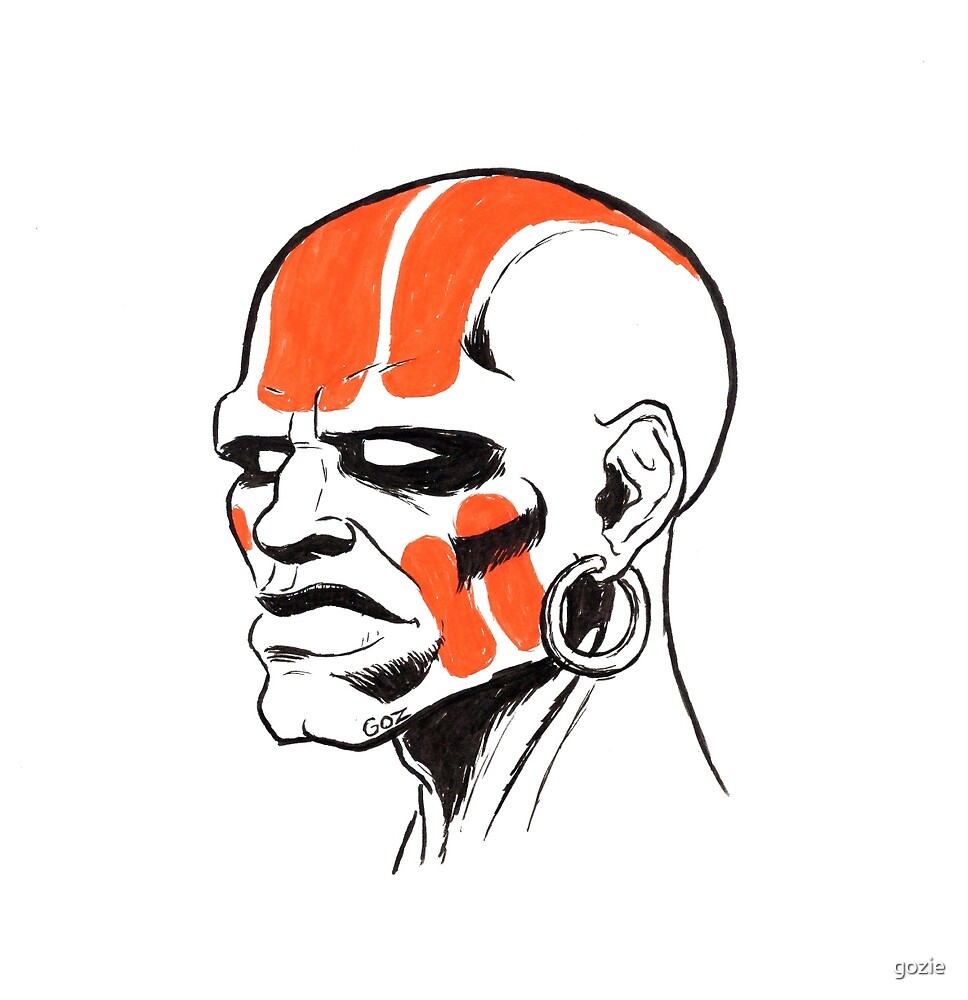 "Street Fighter II Portraits - Dhalsim" by gozie | Redbubble