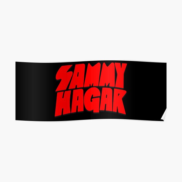 "Sammy-hagar LOGO COVER" Poster for Sale by JanelleBlanc | Redbubble